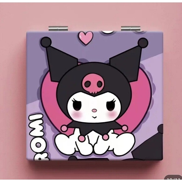 Sanrio | Makeup | Kuromi Compact Mirror Sanrio Cosmetic Travel Mirror ...